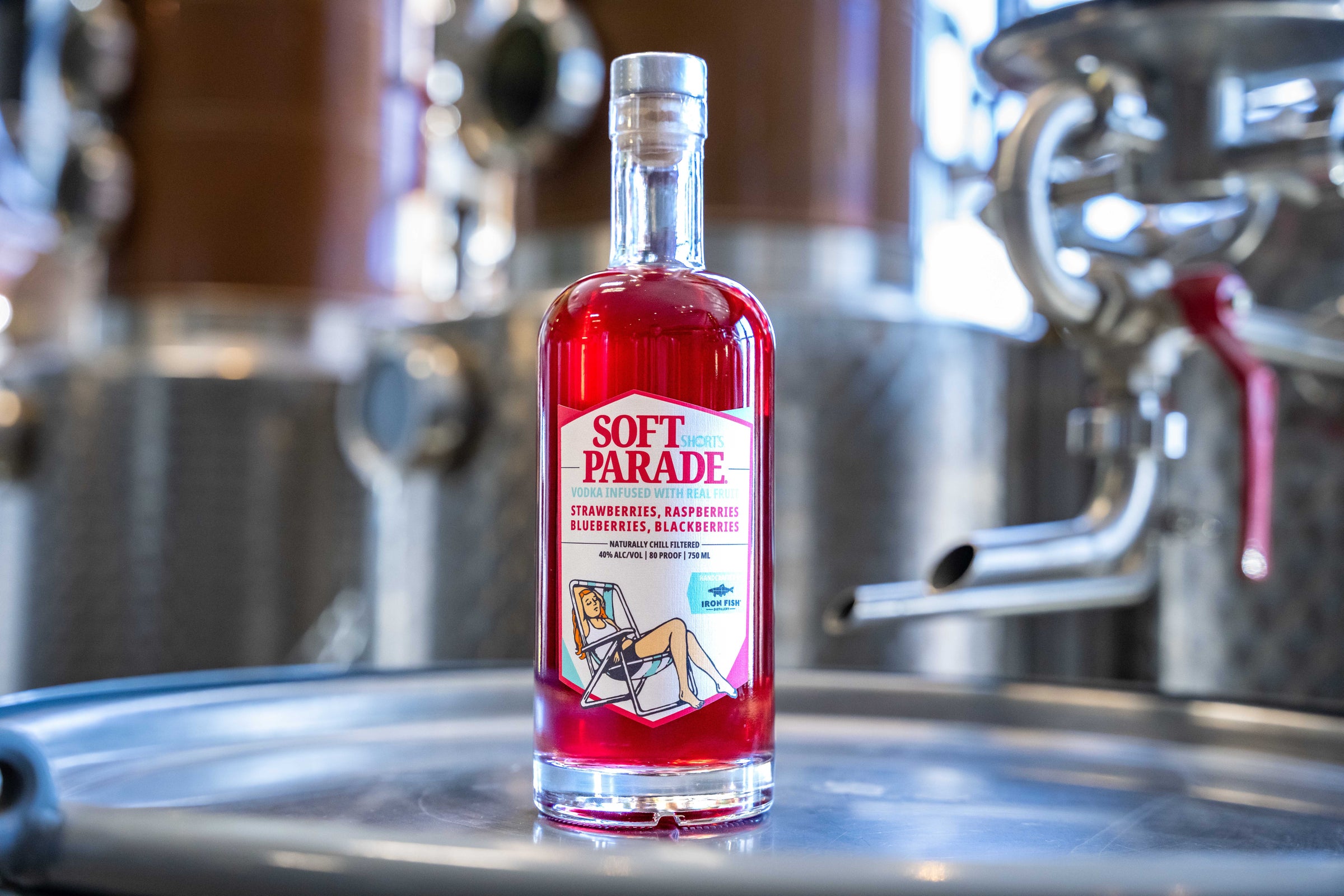 Soft Parade Vodka / 750ml / Batch #3 (31879) | Iron Fish Distillery