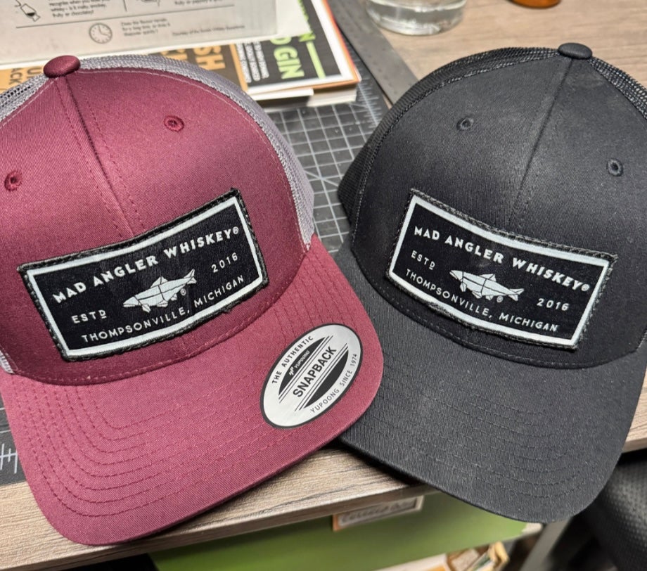 Mad Angler Patch Snapback Hat | Iron Fish Distillery