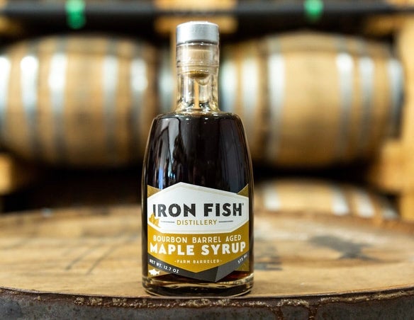 Iron Fish Maple Syrup- Original and Cinnamon | Iron Fish Distillery